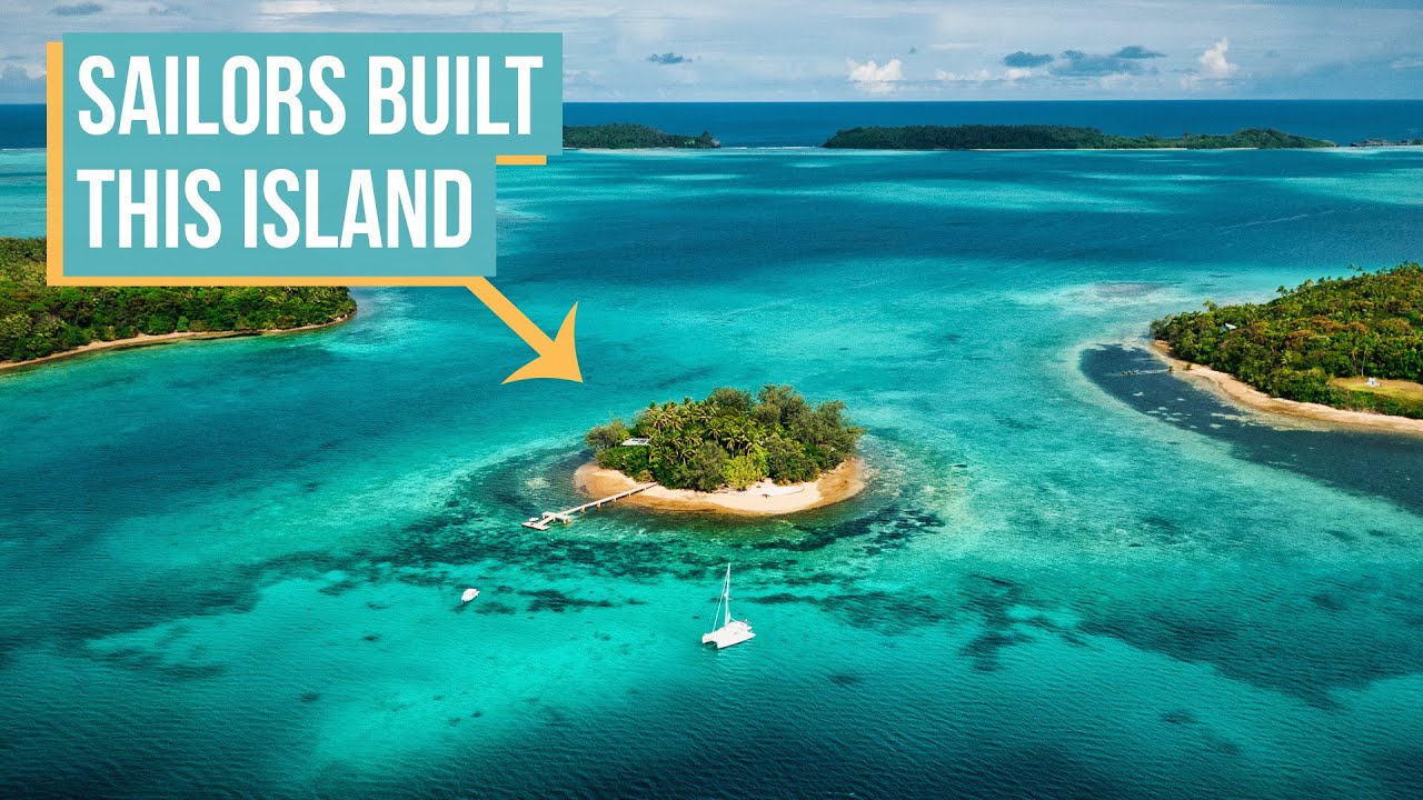 Full tour of this self-built island!