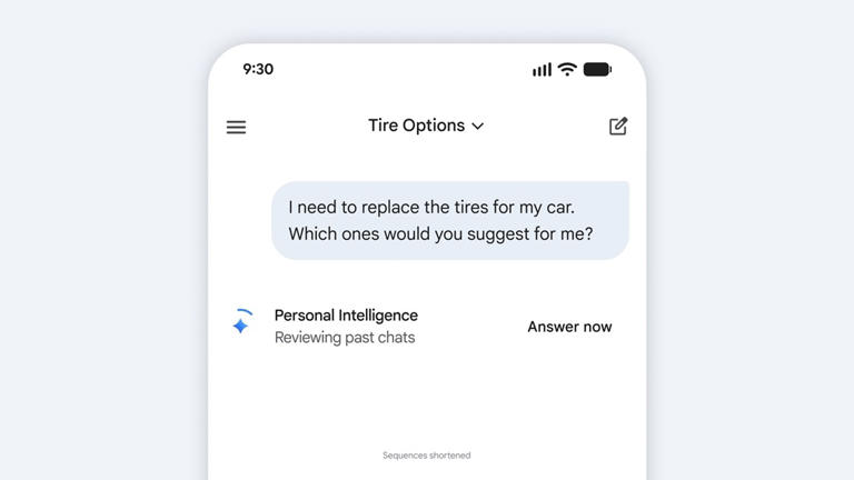 Gemini is there: Google's 'personal intelligence' AI has what you need