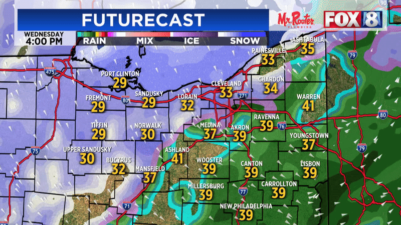 Forecast: How much snow to expect overnight