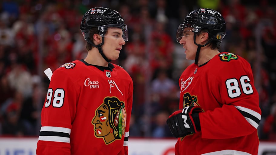 Updates on Bedard, Nazar & Teravainen after spirited Blackhawks practice