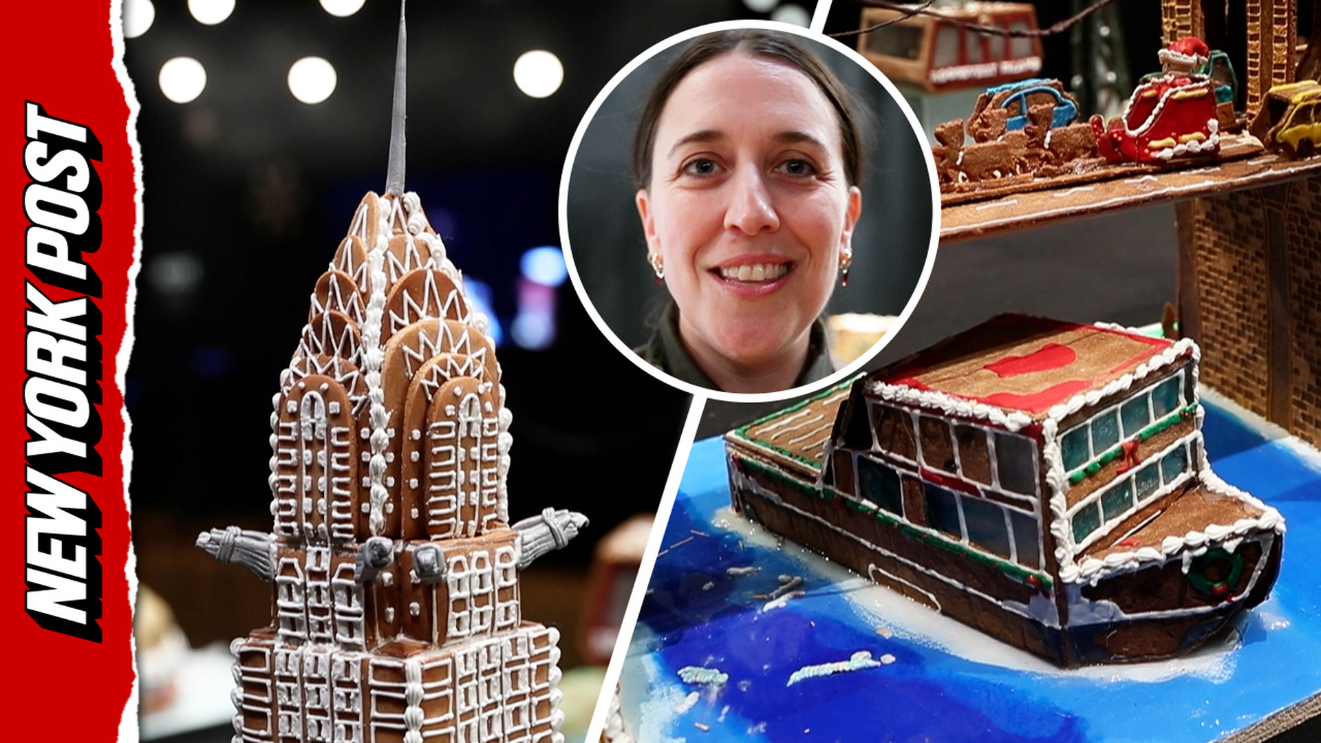'Gingerbread NYC' features landmarks made entirely out of gingerbread ...