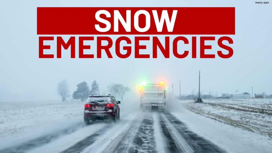 13 First Alert Weather: NW Ohio snow emergencies by county