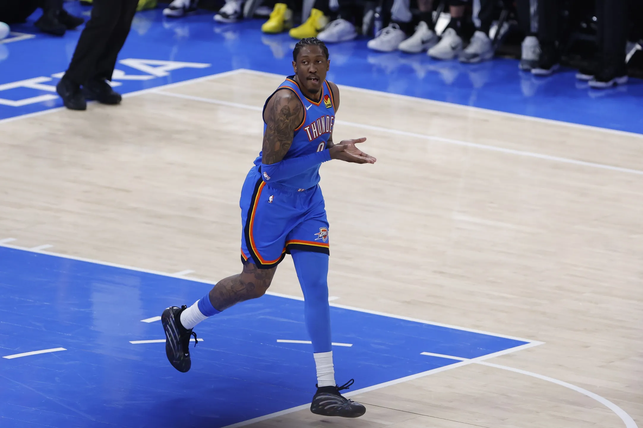 Thunder down Spurs and dismiss rivalry talk after breakthrough win