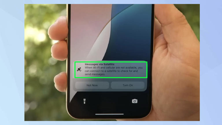 How to send satellite messages from your iPhone