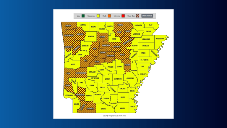 Majority of KNWA/FOX24 viewing area under burn ban