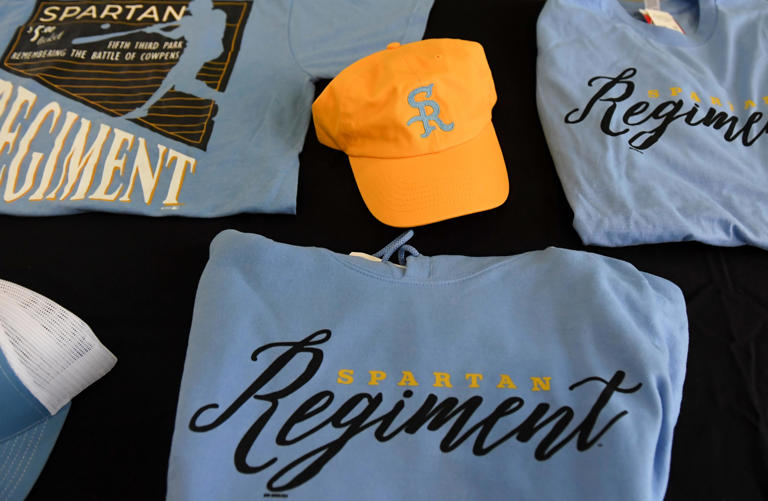 Hub City Spartanburgers unveil uniform honoring Battle of Cowpens