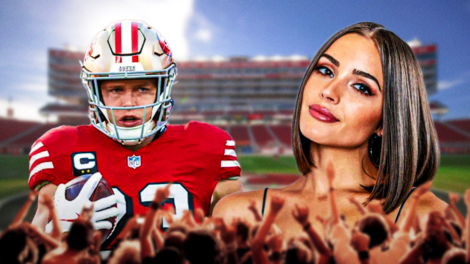 Christian McCaffrey’s wife Olivia Culpo sends message after heroics in ...