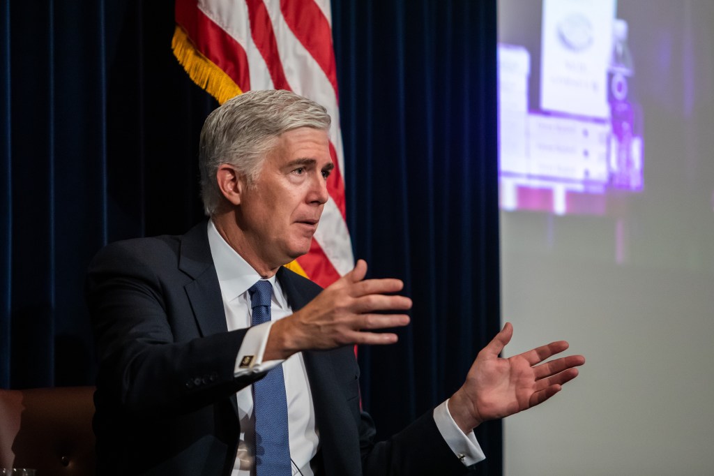 Neil Gorsuch warns Supreme Court speaks "confusingly"