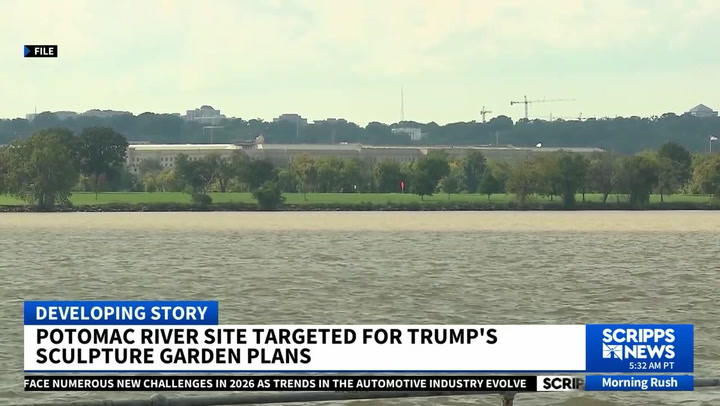 Trump's National Garden of Heroes eyes Potomac River site