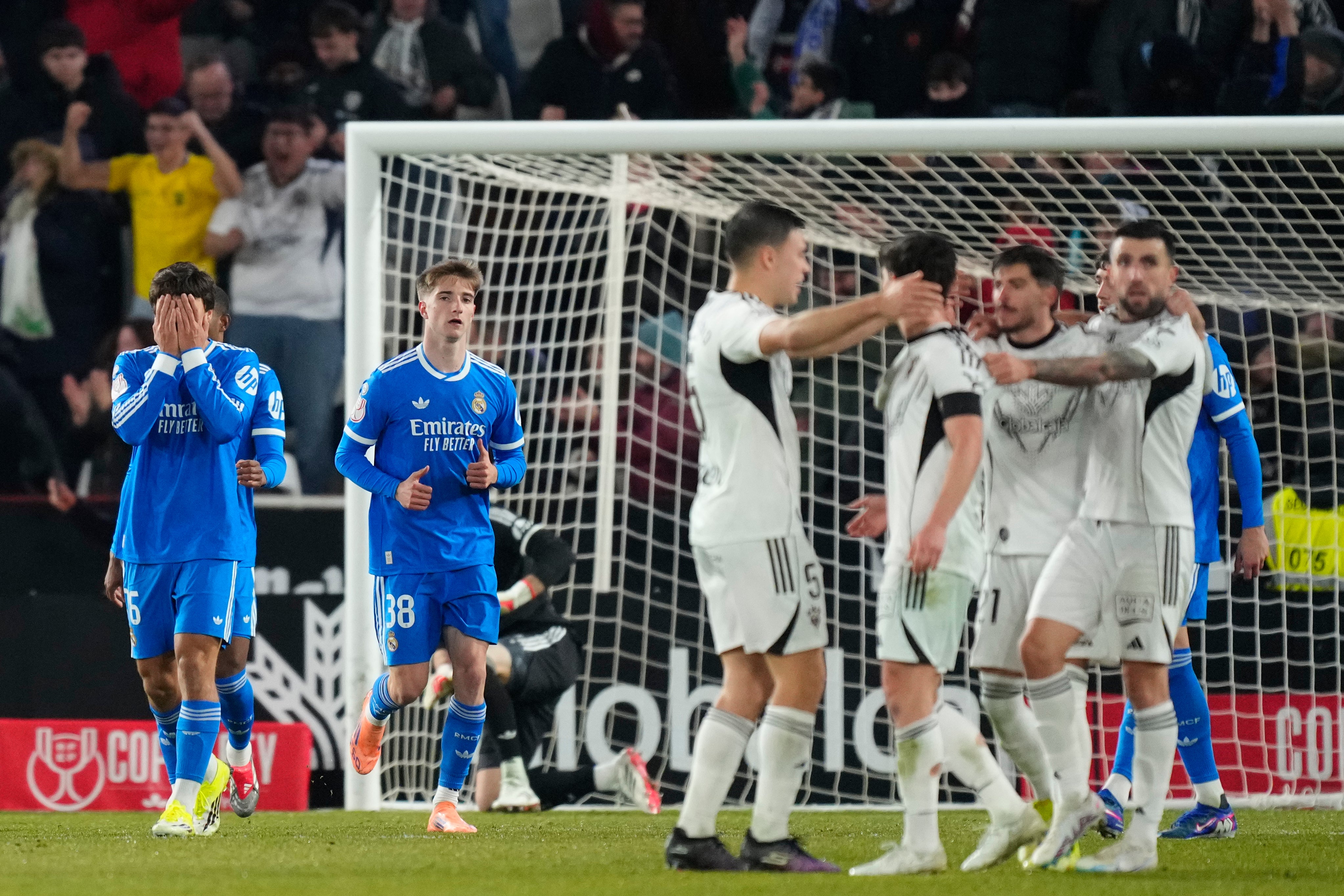 Real Madrid dumped out by second-tier Albacete in Alvaro Arbeloa’s ...
