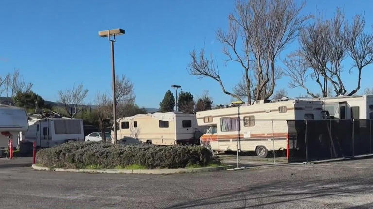 San Jose says unpermitted RV parking site on VTA property violates ...