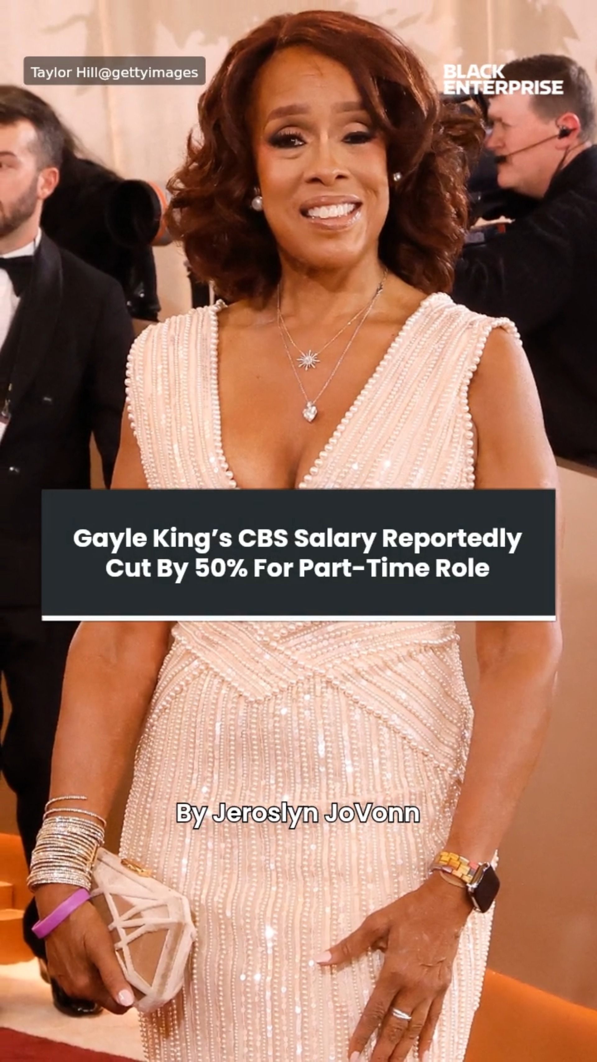 Gayle King's CBS salary reportedly cut by 50% for part-time role