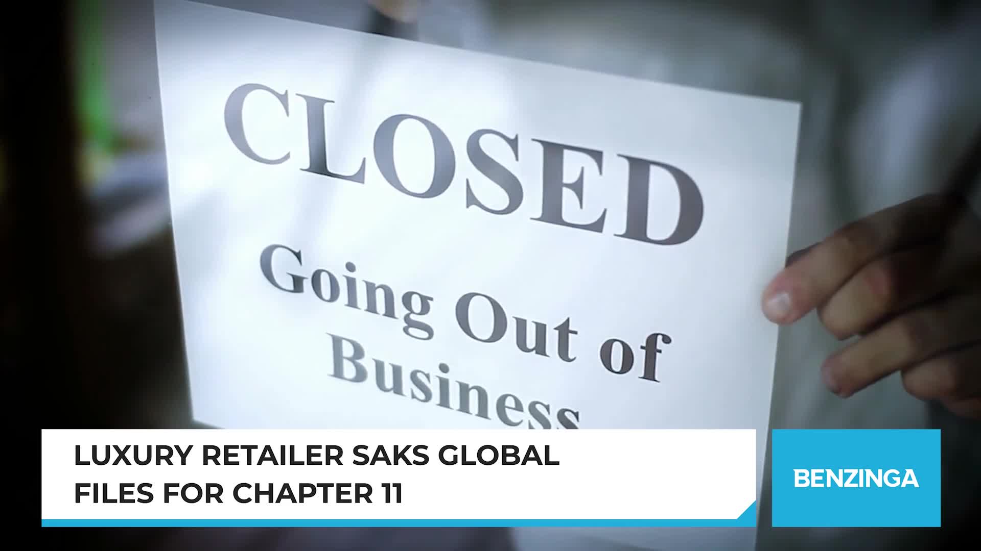 Saks files Chapter 11