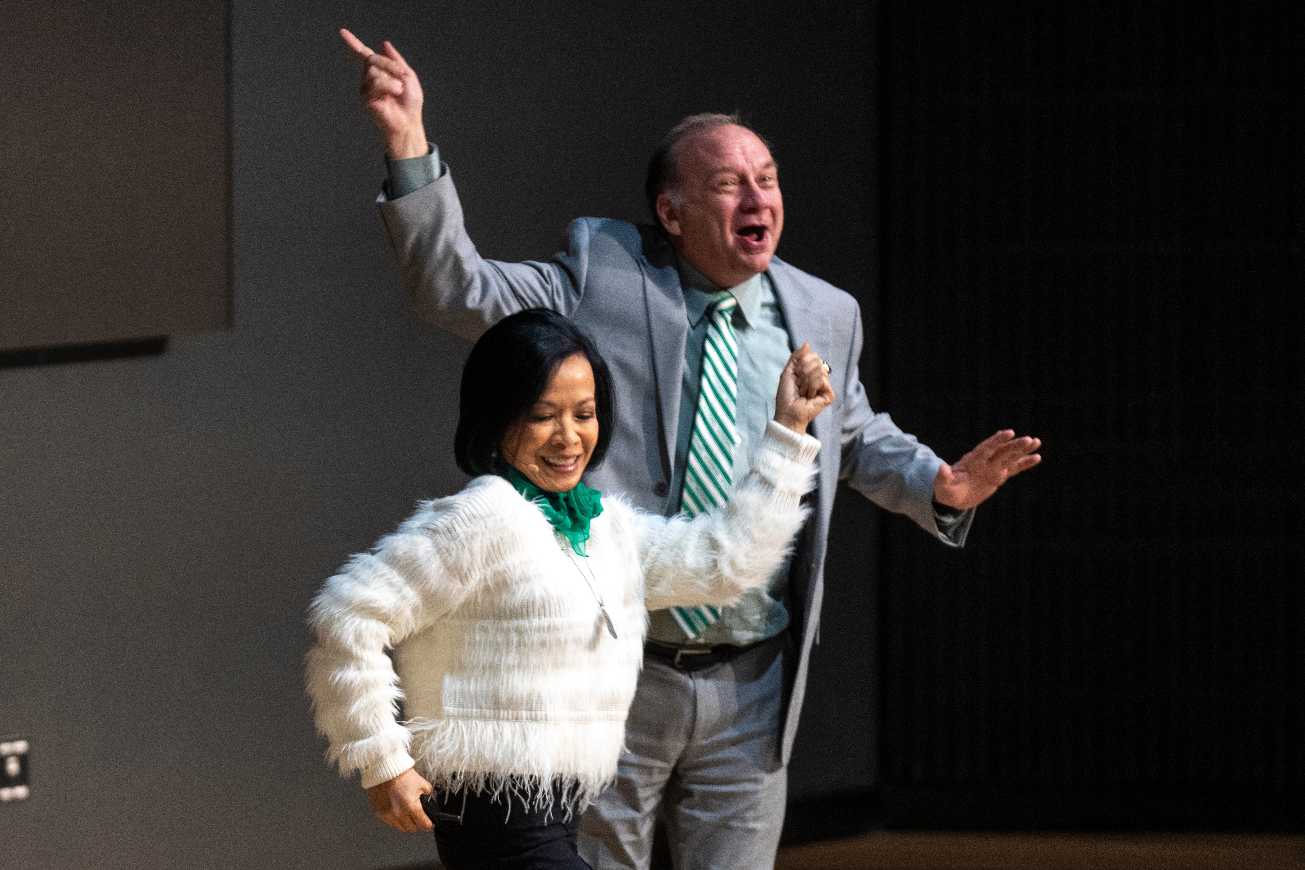 Longtime Utah Valley University president Astrid Tuminez is stepping down