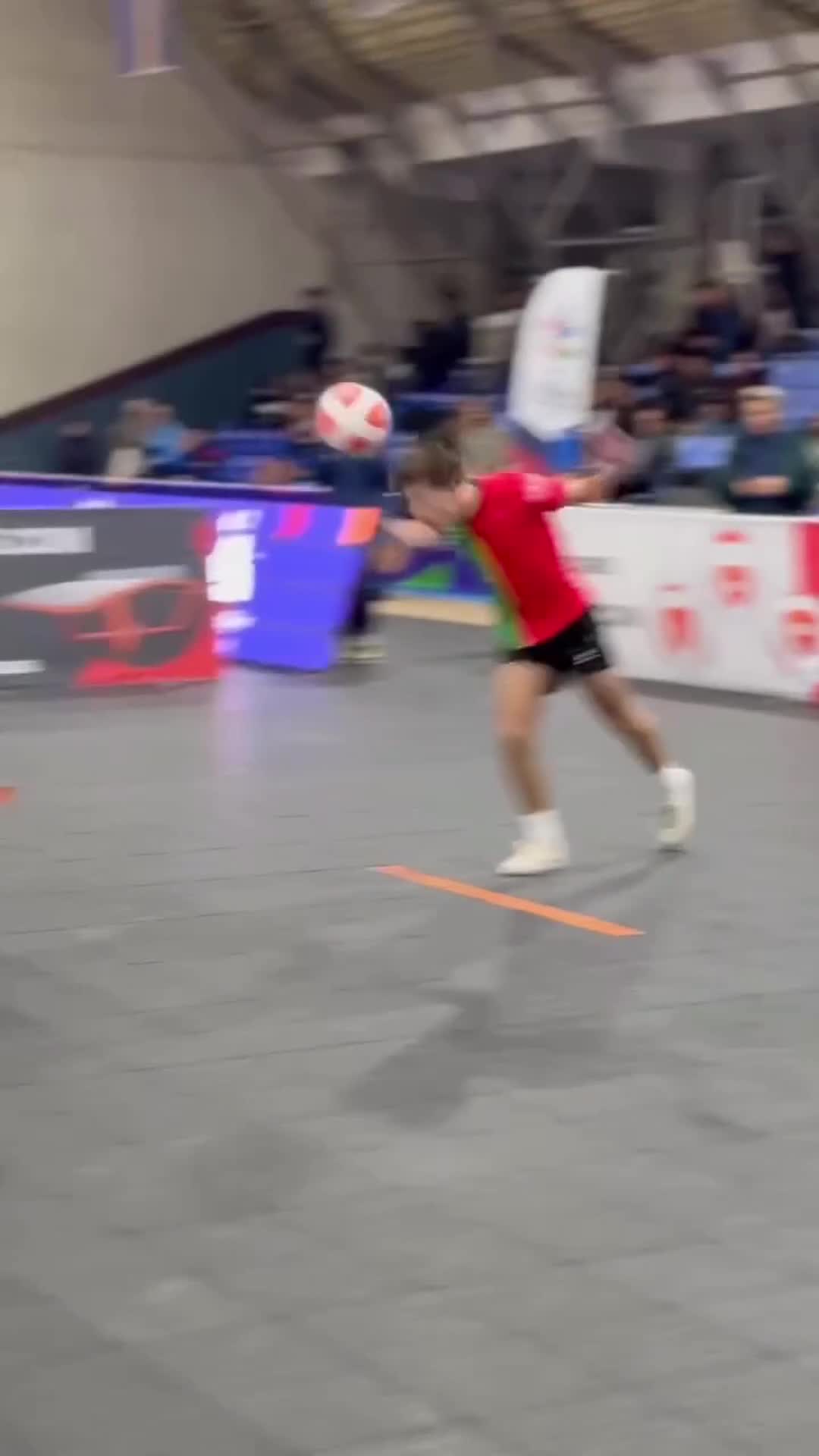 Brazil stuns Portugal in Teqball World Cup rally