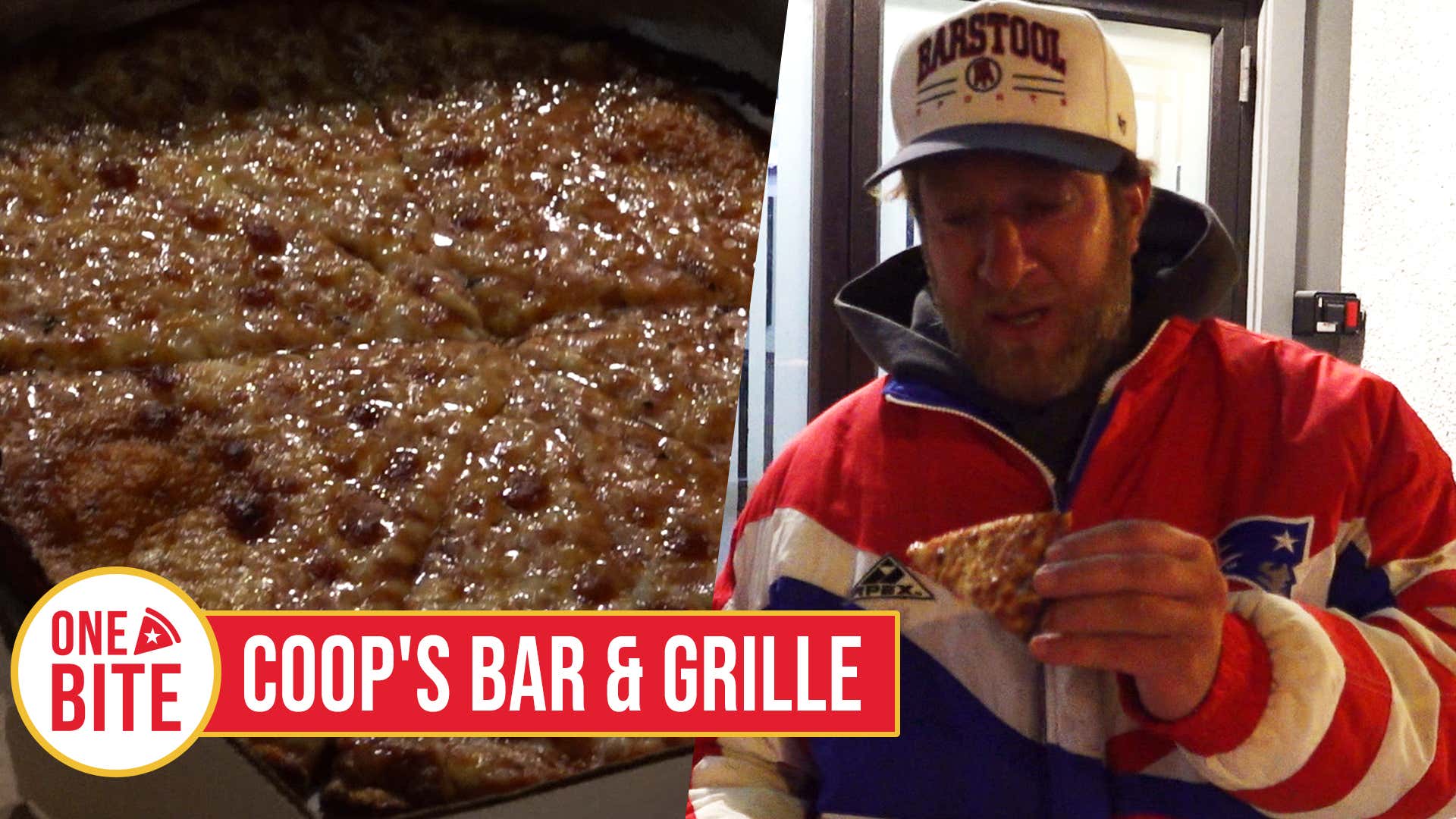 Barstool pizza review - Coop's Bar & Grille (Quincy, MA)