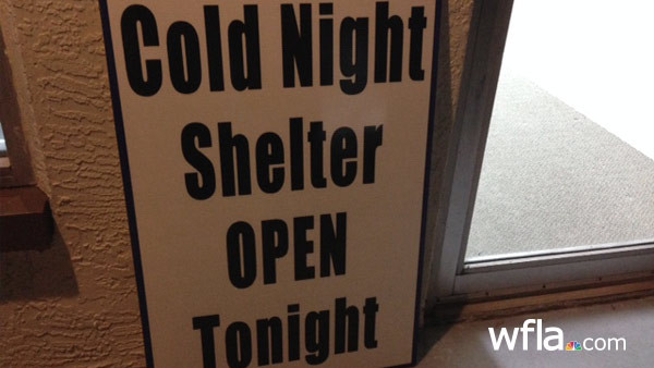 'Coldest air we've seen in years': Shelters open in Tampa Bay as ...