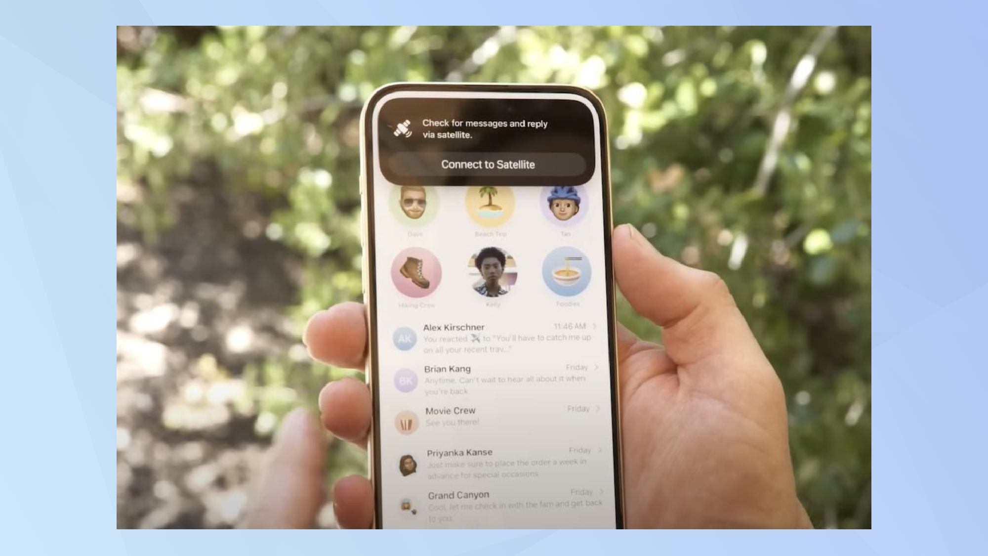 How to send satellite messages from your iPhone