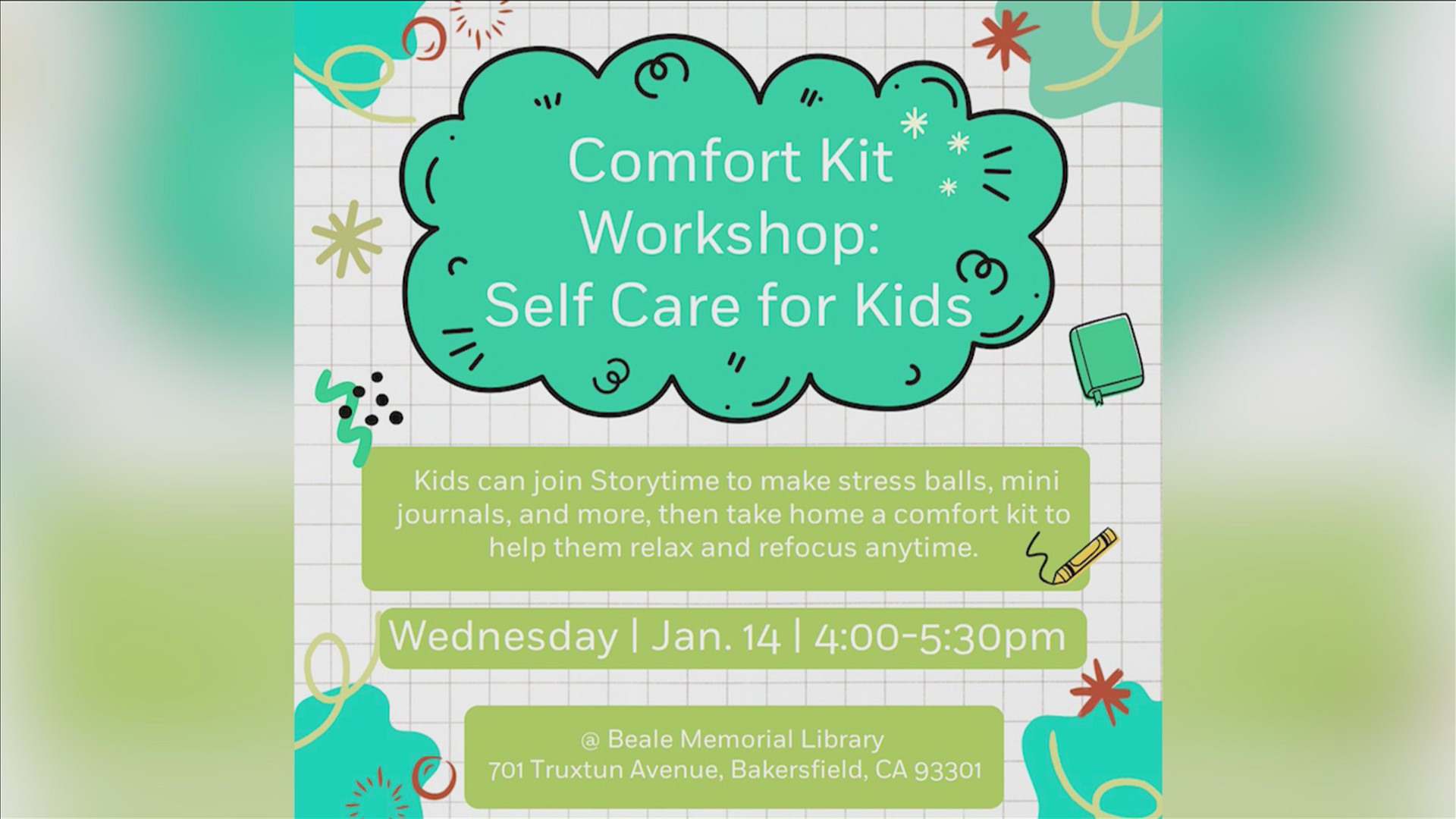 Comfort care workshop to be held at Beale Memorial Library