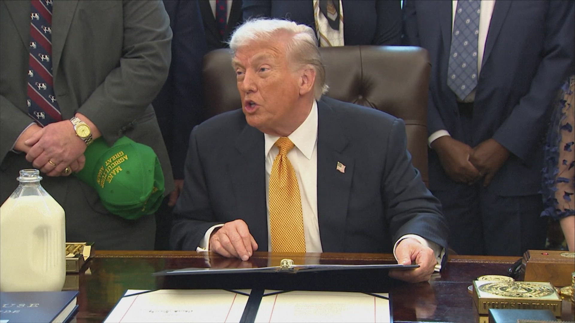 President Trump weighs US intervention in Iran