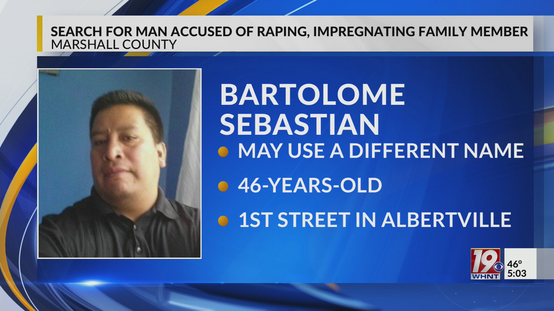 Search for man accused of raping, impregnating family member | Jan. 14 ...