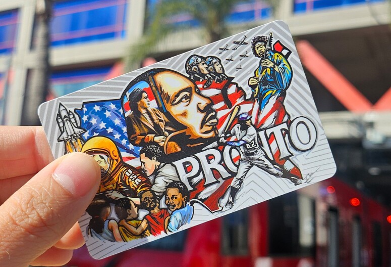 MTS unveils Black History Month Pronto card for transit riders