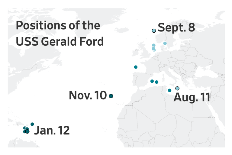 Trump’s military buildup in Caribbean limits his options in Iran