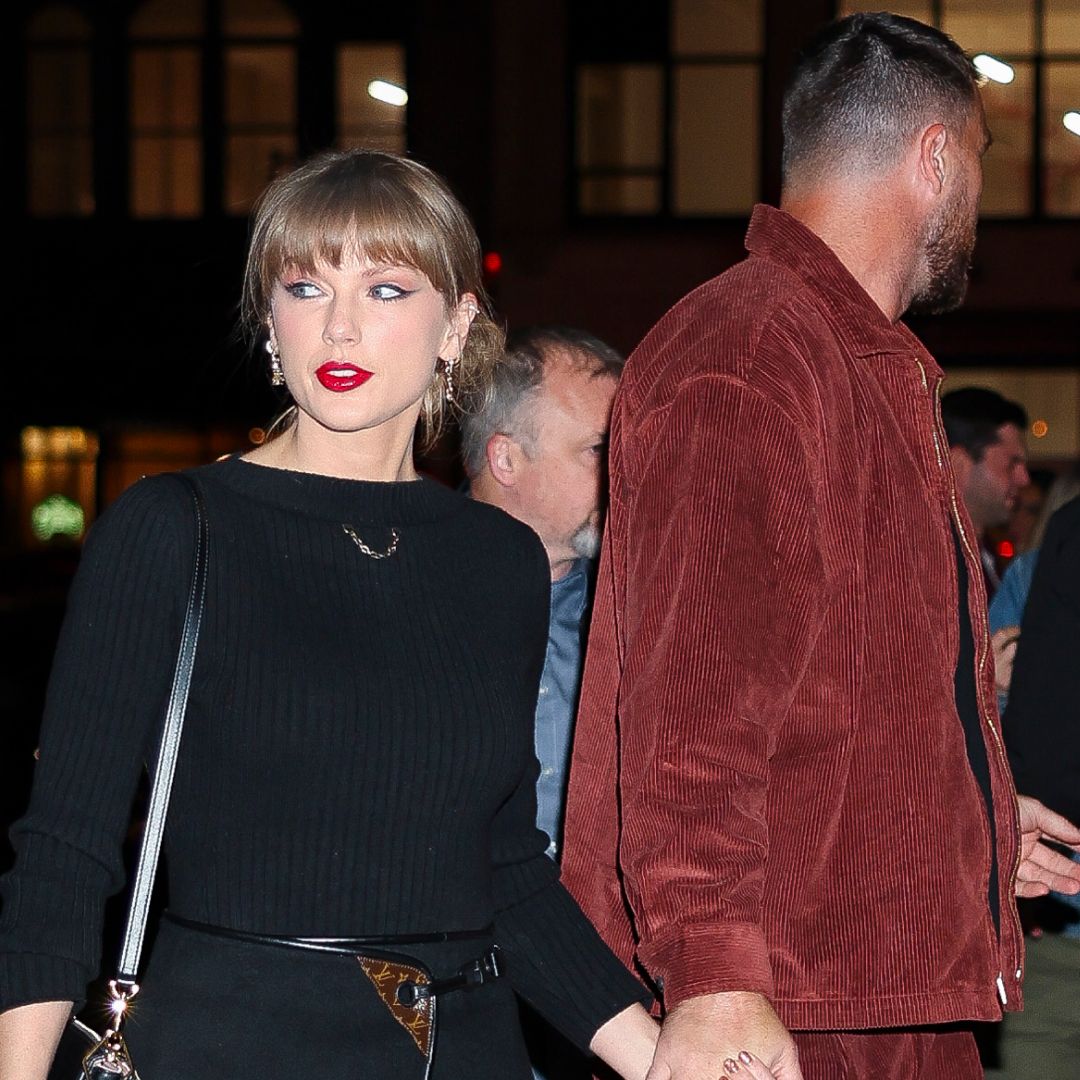Taylor Swift breaks out the date night blazer while out with Travis Kelce