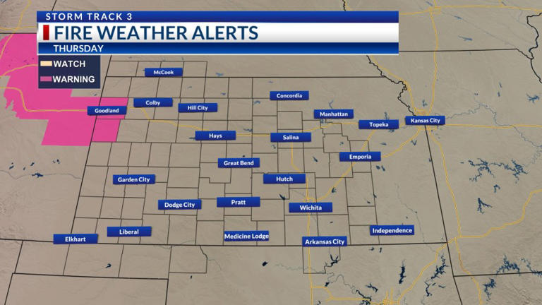 Storm Track 3 forecast: Extreme wind, high fire danger Thursday into Friday