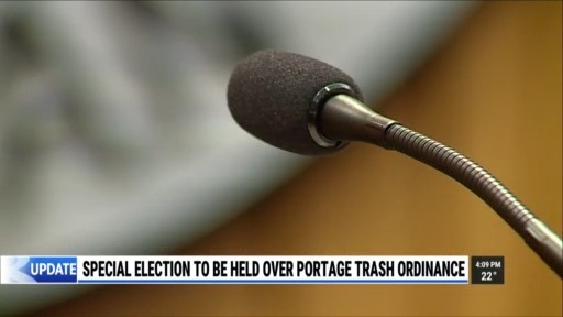 Special election to be held over Portage trash ordinance