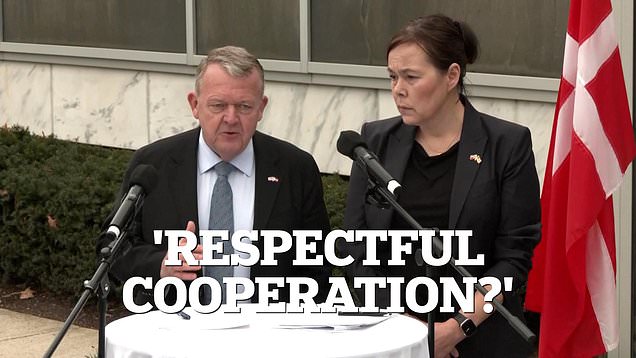 Danish foreign ministers ask the US to respect Greenland