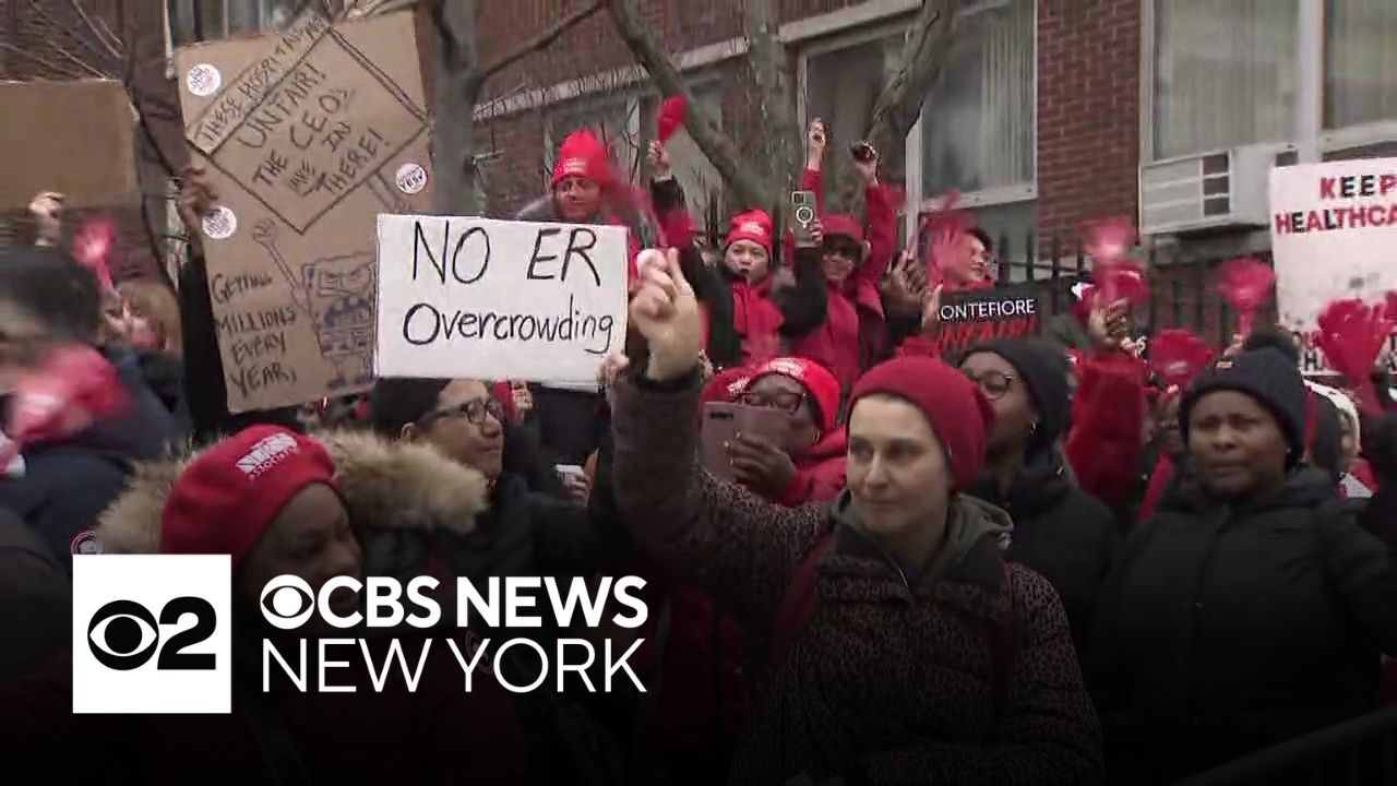 Largest nurses strike in NYC history slogs through third day