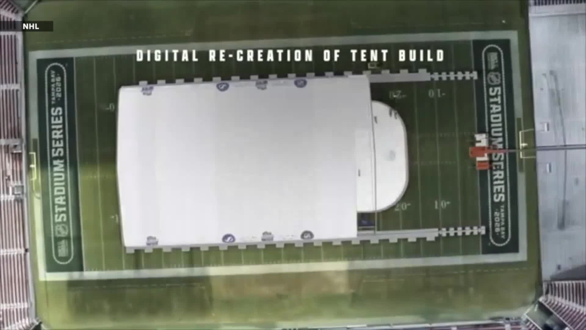 Preparing for Stadium Series in Tampa