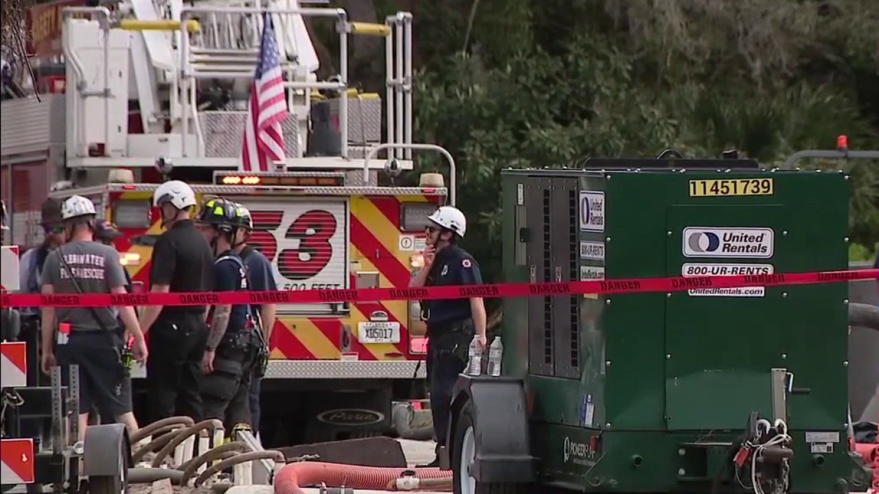 Construction worker rescued from trench in Safety Harbor