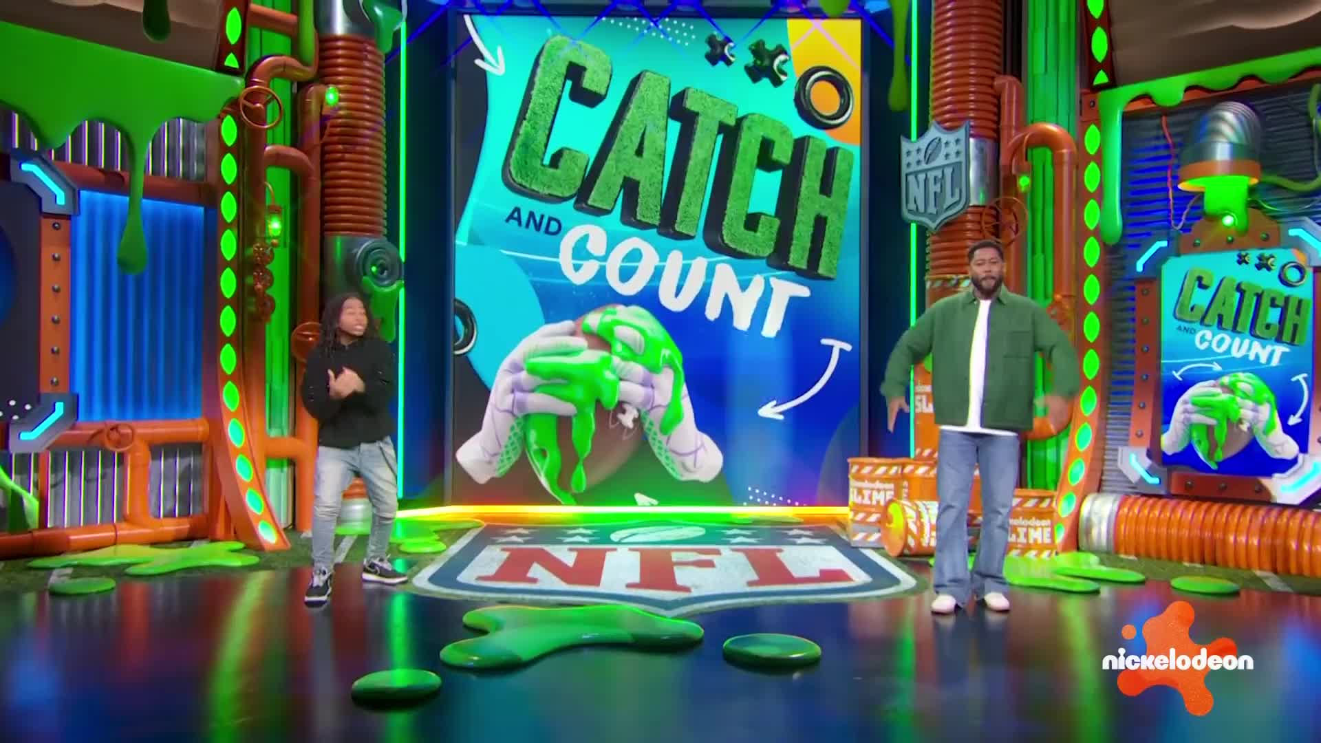 Wild card weekend slimelights 'NFL Slimetime'