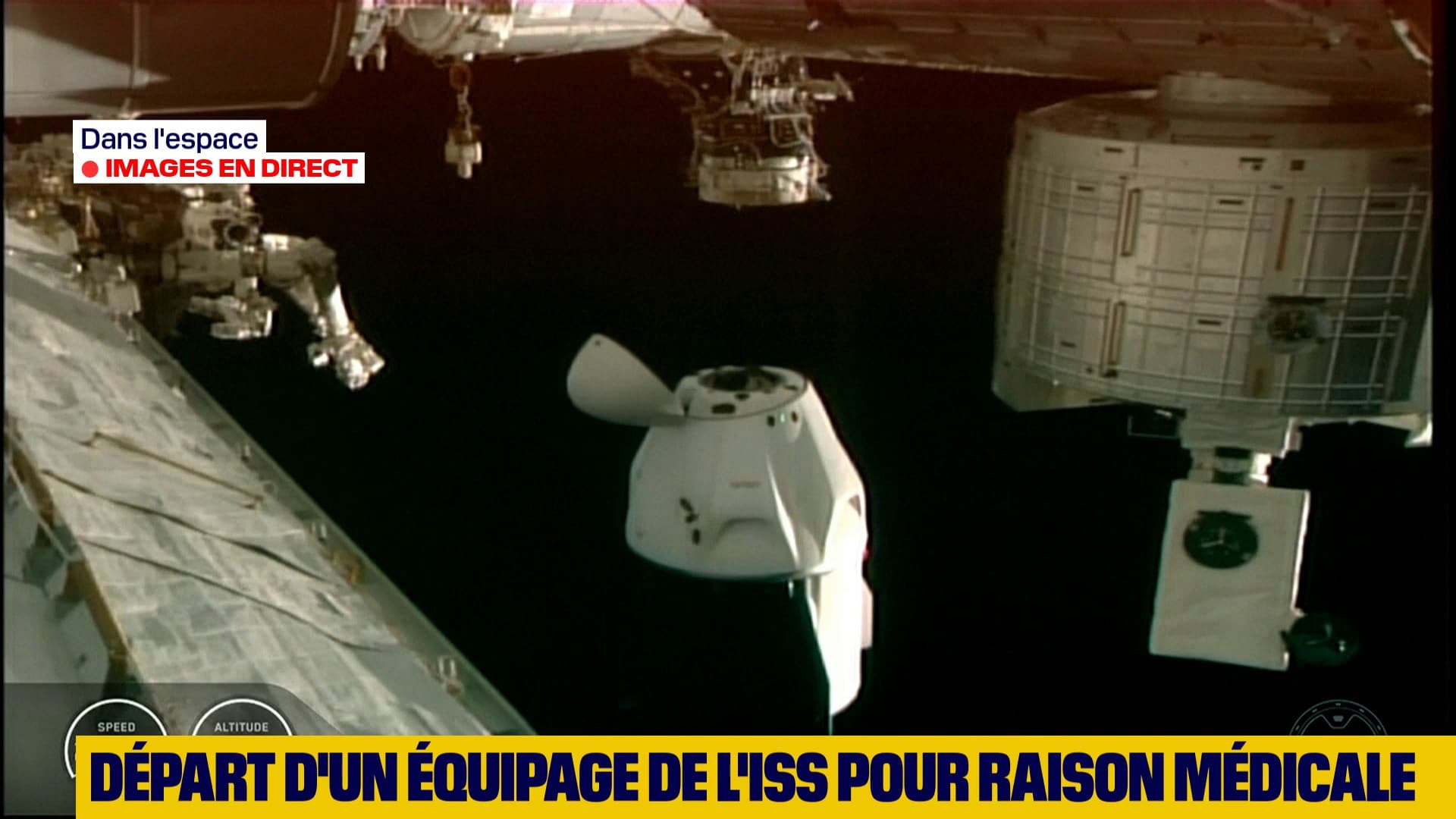 Une première dans l'histoire de la station spatiale : quatre ...