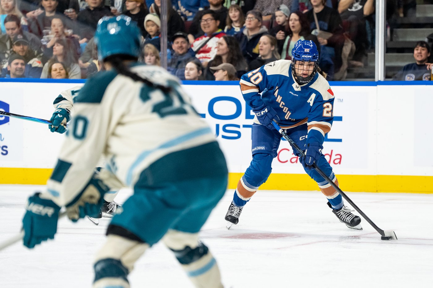 Vancouver Goldeneyes forward Sarah Nurse eager to defend Olympic gold ...