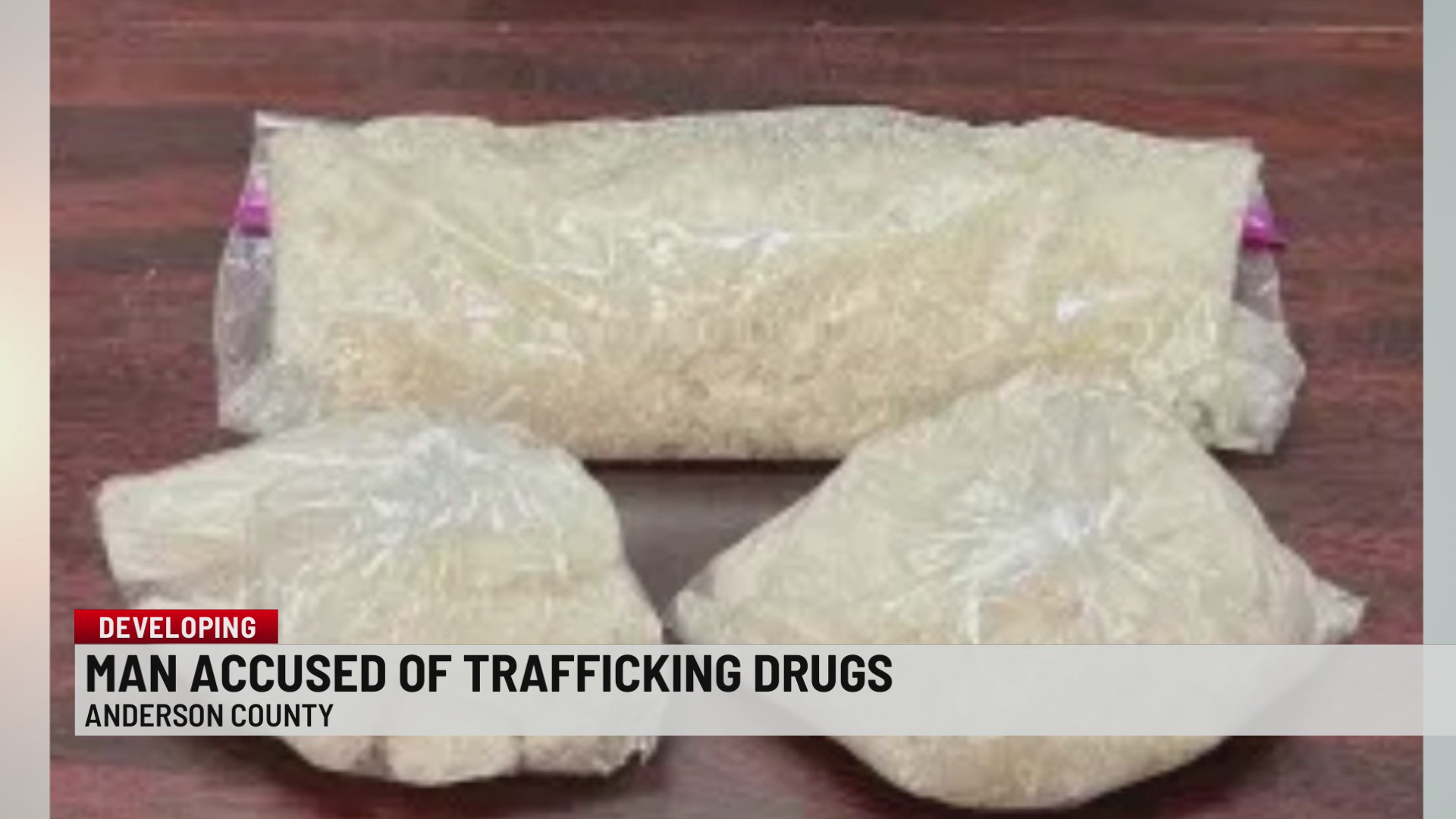 Man accused of trafficking 'mounds of meth' in Anderson Co.