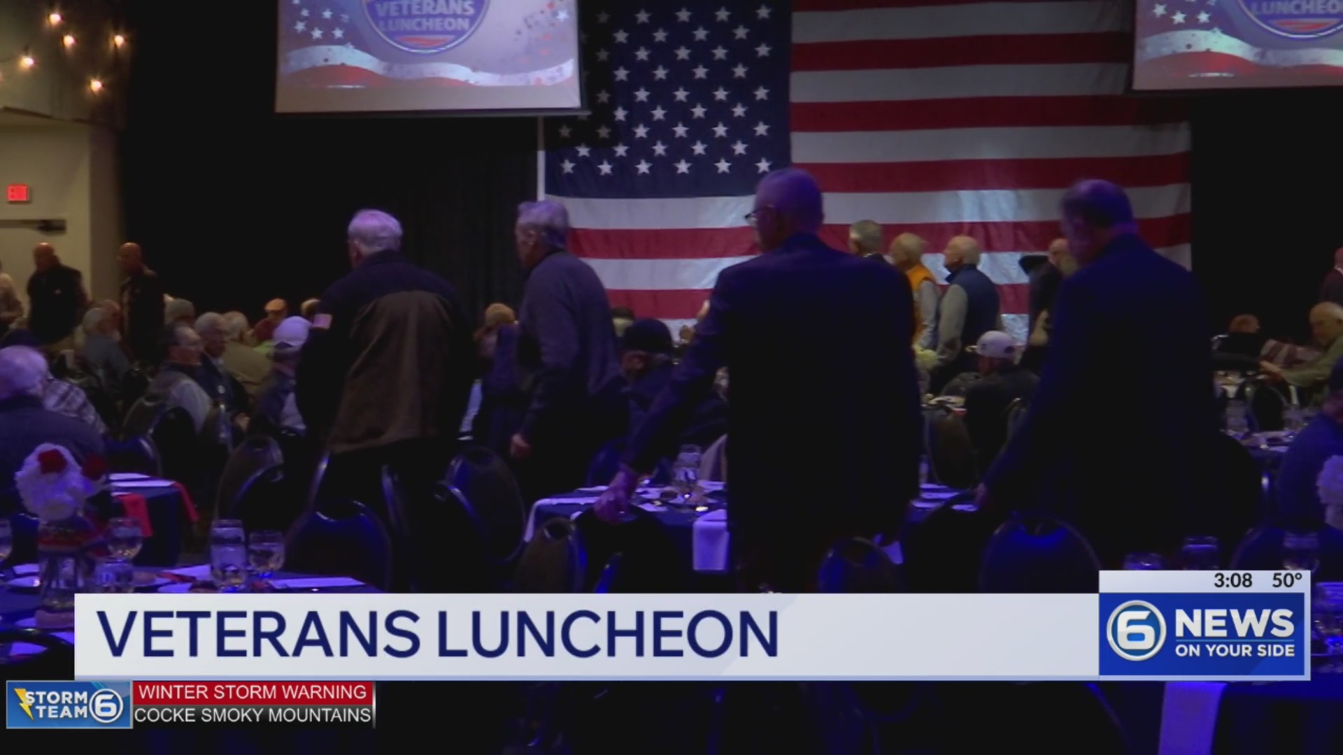 General John F Kelly speaks at Veteran's luncheon