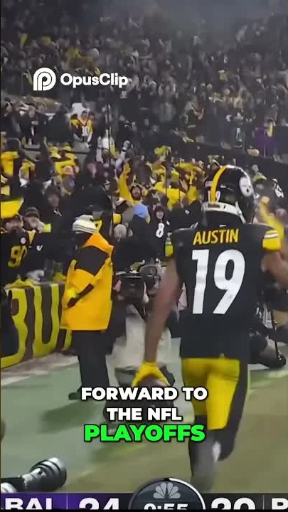 Steelers' miracle win over Ravens! Playoff bound!