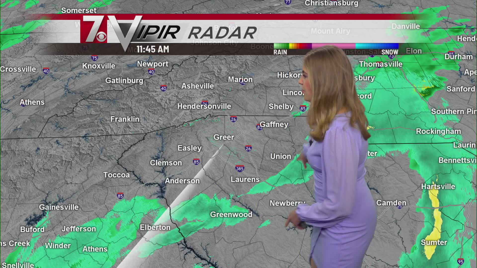 Wednesday noon weather 1/14