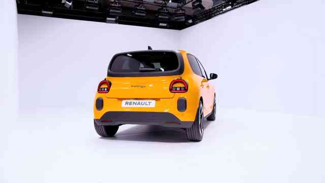 The Twingo EV comes in a few wild colors