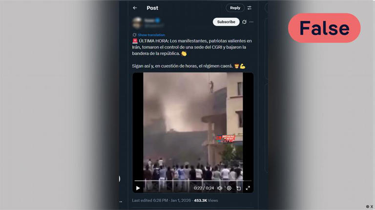 Fact check: AI fakes and old videos mislead on Iran protests