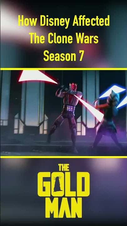 How Disney affected The Clone Wars season 7 #shorts