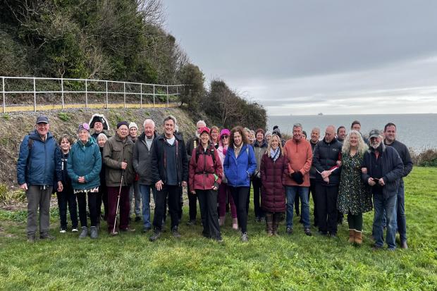 New stretch of King Charles III coast path opens on the island