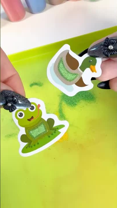 Skillsmatic sand art farm animals asmr