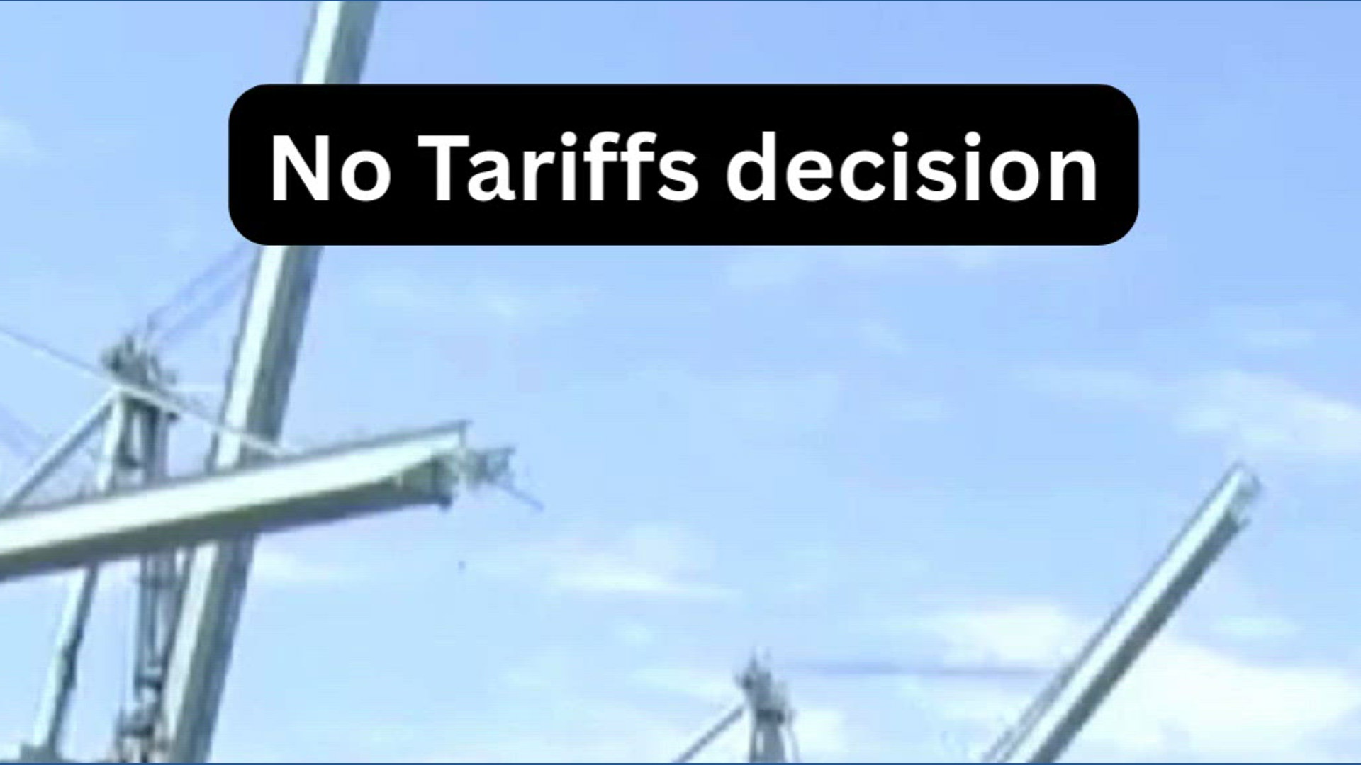 SCOTUS does not make tariffs decision