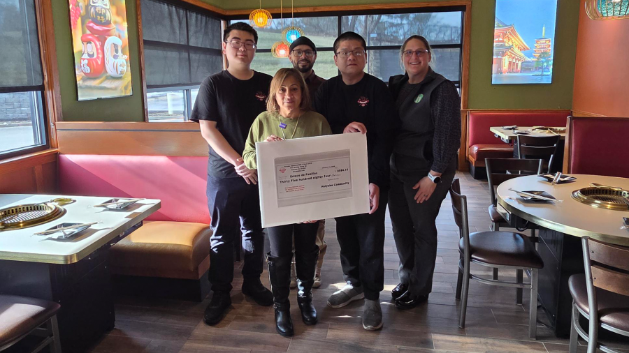 Daruma Japanese BBQ raises over $3,500 for Holyoke fire victims