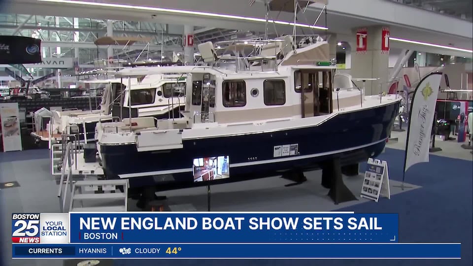 New England boat show sets sail