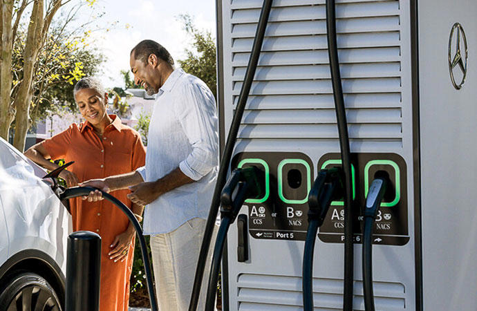 Mercedes-Benz's charging network wants you to leave that adapter at home